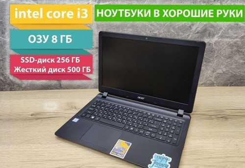 Acer extensa 2540 / Intеl Соrе i3-6006U / 8gb ddr4