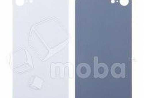 Задняя крышка iPhone 8 Белый (стекло, широкий выре