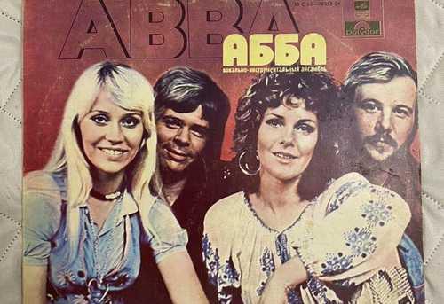 Виниловые пластинка группа "abba"