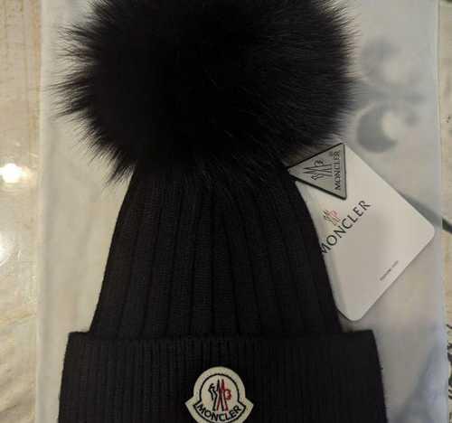 Шапка moncler женская