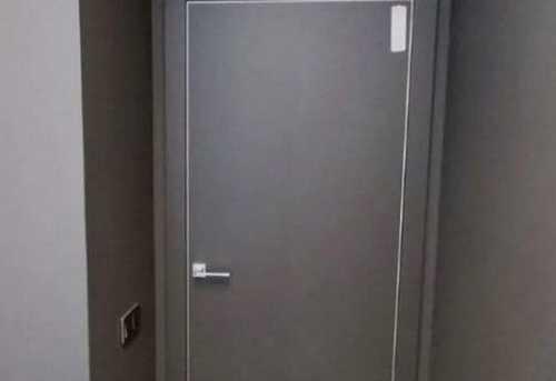 Profil Door 1SMK Серый Матовый комплект (дверь)