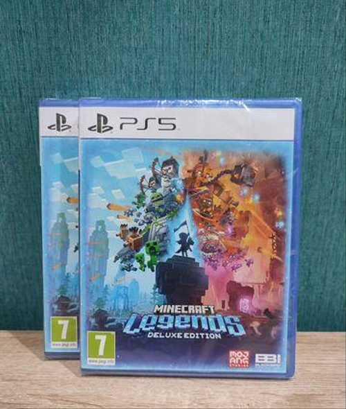 Игра PS5 Minecraft Legends Deluxe Edition. Диск