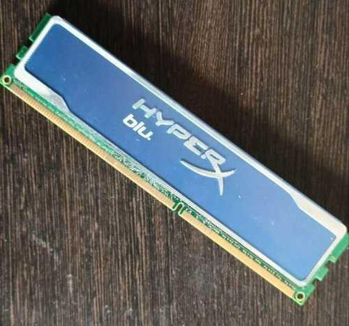 Оперативная память DDR3 Kingston HyperX blu. 2gb 1