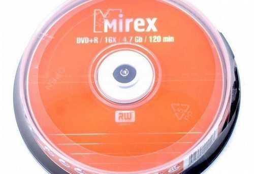 Диски DVD+R болванки Mirex 4,7 Gb/120 min
