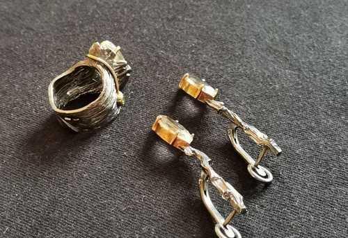 Украшения из серебра с натуральными камнями