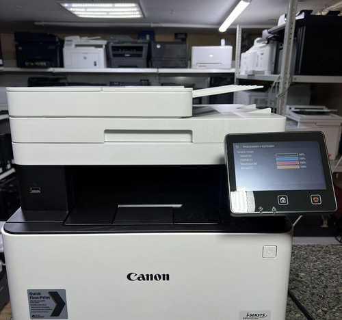 Мфу цветное canon mf643Cdw (пробег 1300стр)