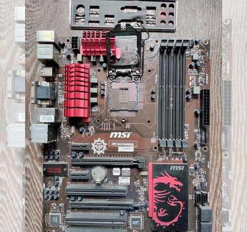 Msi Z87-G43 gaming сокет 1150