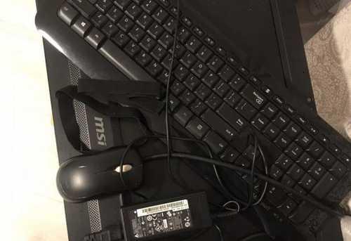Моноблок msi с мышкой и клавиатурой