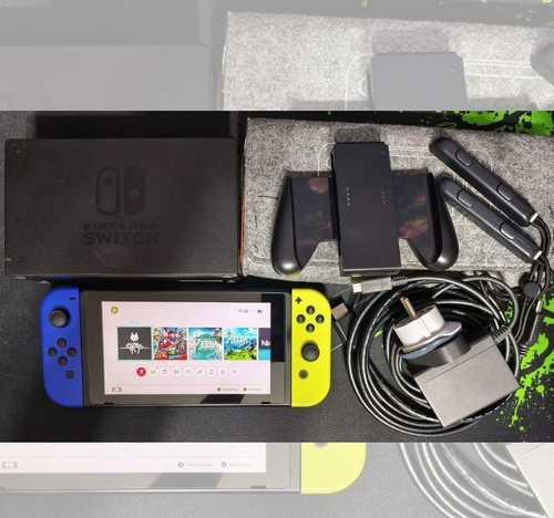 Nintendo Switch 128Gb.Прошита.Много игр