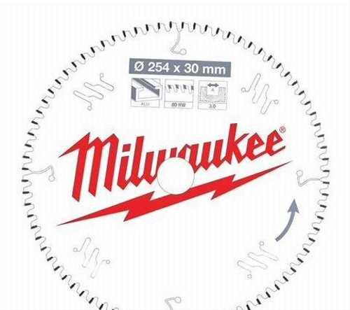 Диск для торцовочной пилы по алюминию Milwaukee