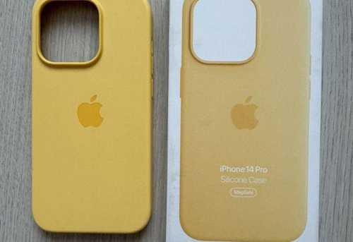 iPhone 14 Pro Silicone Case Sunglow Желтый