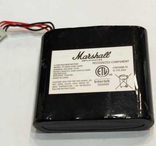 Аккумулятор Marshall Kilburn TF18650-2200-1S4PA