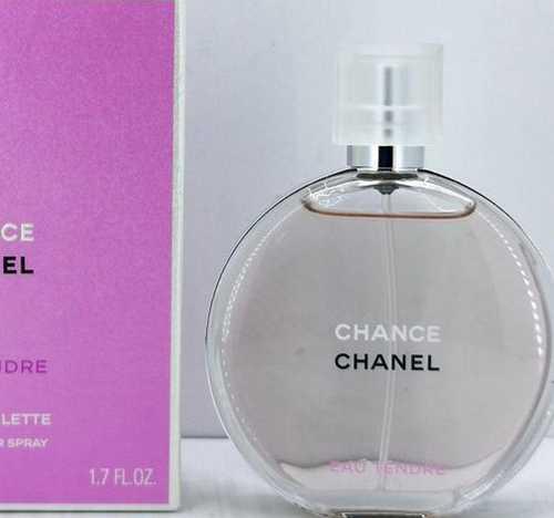 Chanel chance eau tendre открытый 50мл оригинал