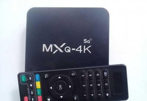Рессивер смарт тв MXQ – 4K 5G, Андроид версия 10.1