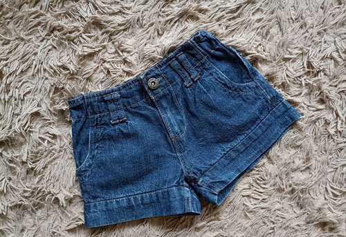 Шорты джинсовые 110 размера