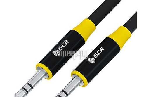 GCR Jack 3.5mm - Jack 3.5mm 5m Black-Yellow GC