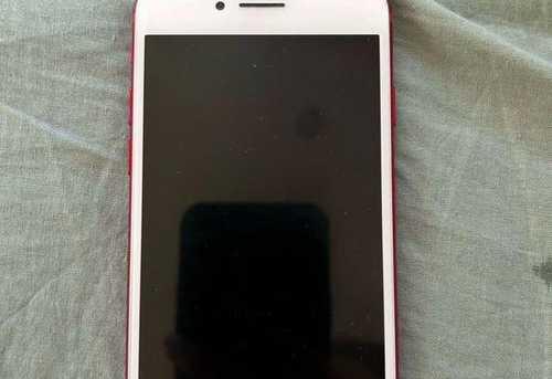 Телефон iPhone 7 red 128 gb