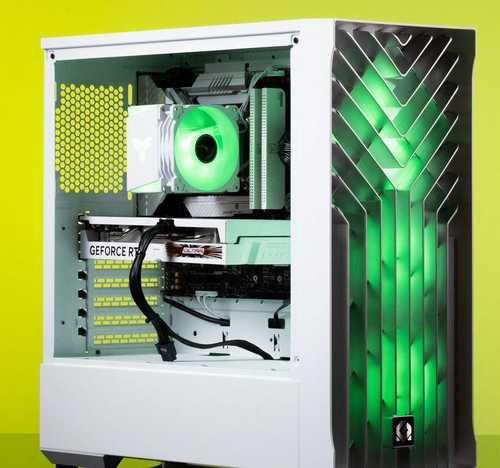 Игровой пк chaotic device200 RTX 4060Ti 8GB NEW Ryzen 5 7600 Phanteks magniumgear NEO Air 2 White