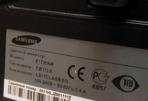Монитор samsung E1720