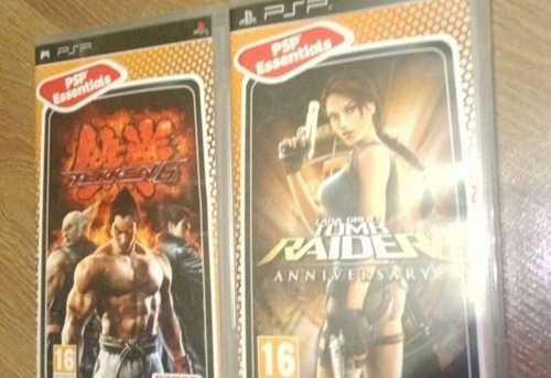 Psp 3 игры. Tekken6/Lara Croft/Crash of the titans