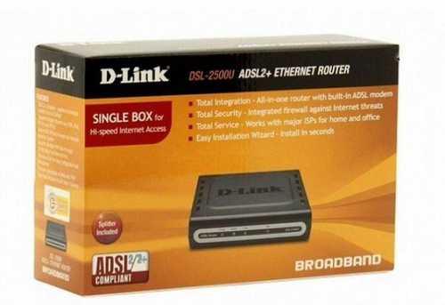 Роутер D-Link DSL-2500U adsl2+ethernet router