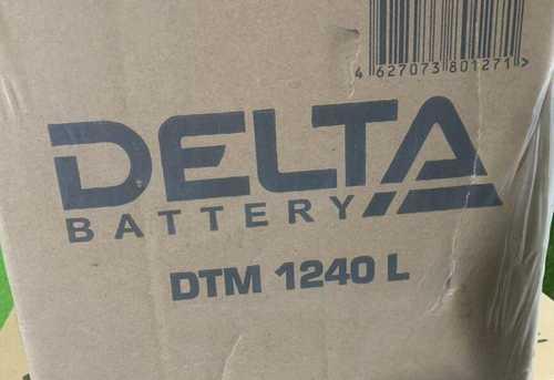 Аккумулятор Delta DTM 1240