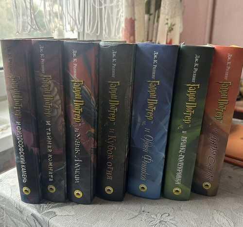 Книги 7 штук гарри поттера