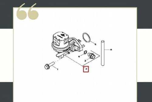 Насос подкачки топлива John Deere