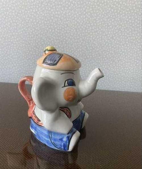 Керамический слоник для чая