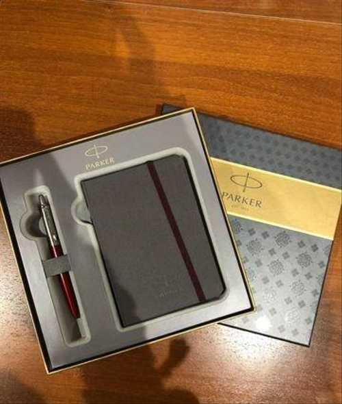 Подарочный набор Parker (ручка и блокнот)