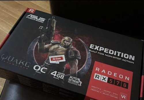 Видеокарта rx570 4gb