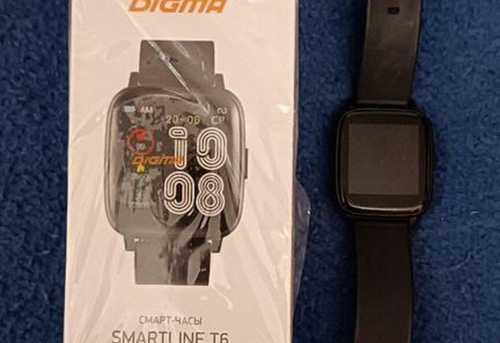 Часы-смарт Digma Smartline T6