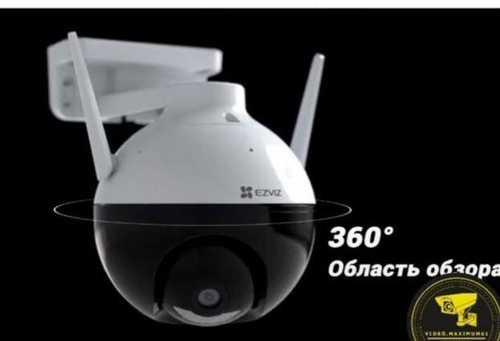 Поворотная PTZ камера 360