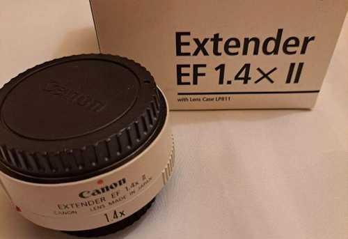 Canon extender EF 1.4 ll