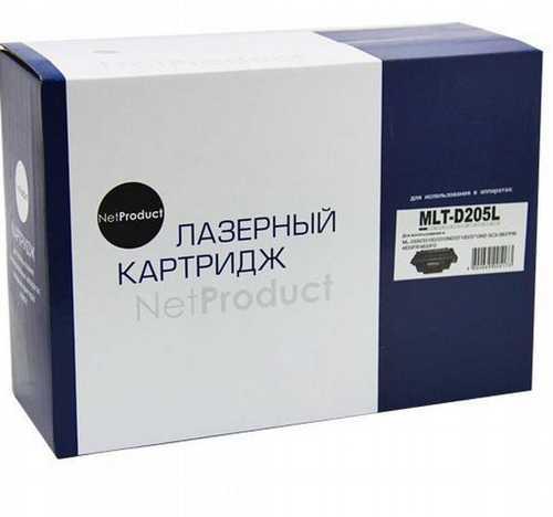 Черный, vt-2715, Картридж NetProduct MLT-D205L Samsung ML-3310D/3310ND/3710D/3710ND/SCX-4833, 5K