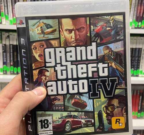 GTA Grand Theft Auto 4 PS3 (resale)