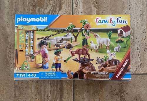 Новый playmobil Family Fun 71191 Домашний зоопарк