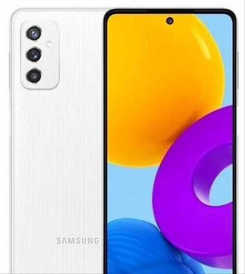Смартфон Samsung Galaxy M52 5G 6/128 гб (Белый)
