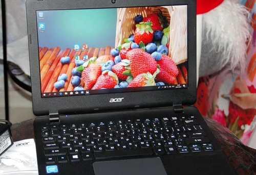 Шустрый ноутбук Acer озу 4гб 64 гб хорошая батарея