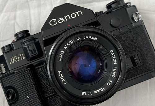 Плёночный фотоаппарат canon a1