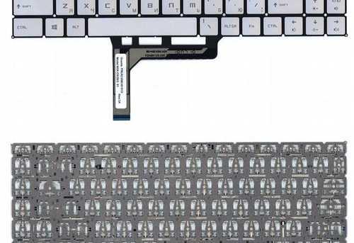 Клавиатура MSI GF63 серебристая с подсветкой