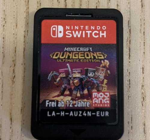 Minecraft dungeons nintendo switch