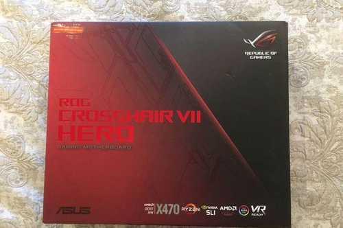 Asus ROG Crosshair VII Hero AM4 x470