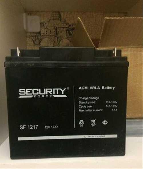 Аккумулятор Security Force SF 1217 (12V / 17Ah)