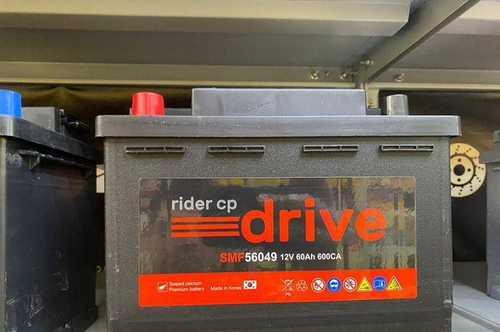 Аккумулятор Rider 60 А/ч прямой полярности