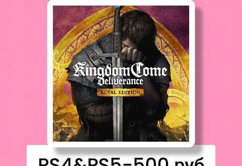 Kingdom Come deliverance royal edition ps4 ps5