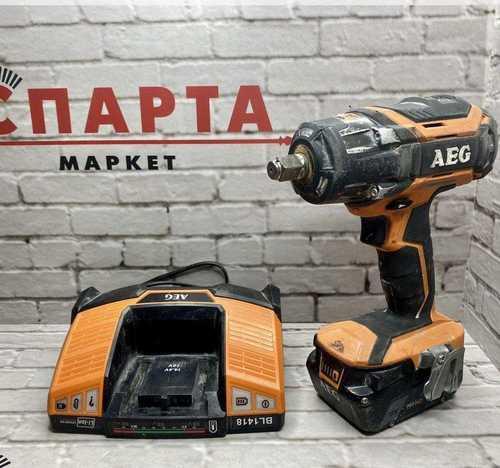 Ударный гайковерт аккумуляторный AEG BSS18C12ZBL 1