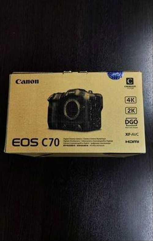 Видеокамера Canon C70