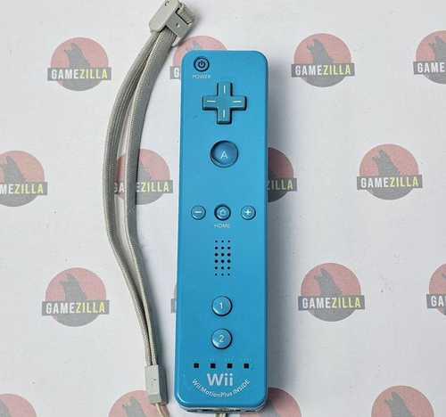 Nintendo Wii Remote Motion Plus Голубой Japan