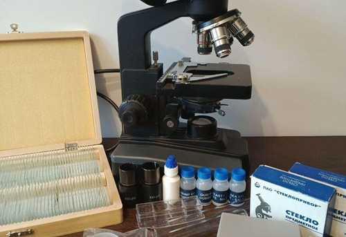 Микроскоп levenhuk бинокулярный